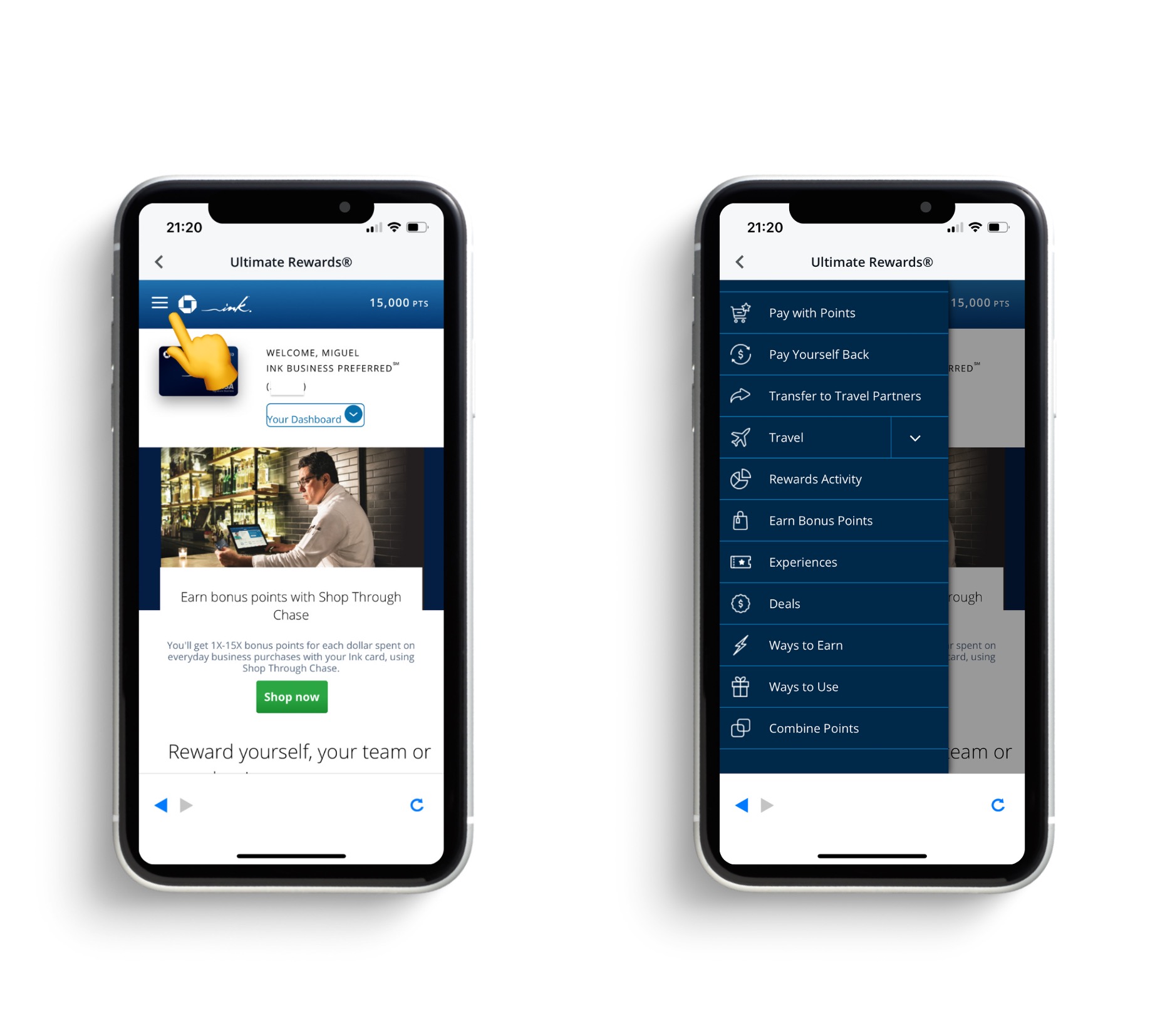 How to Combine Chase Ultimate Rewards Points Between Chase Cards
