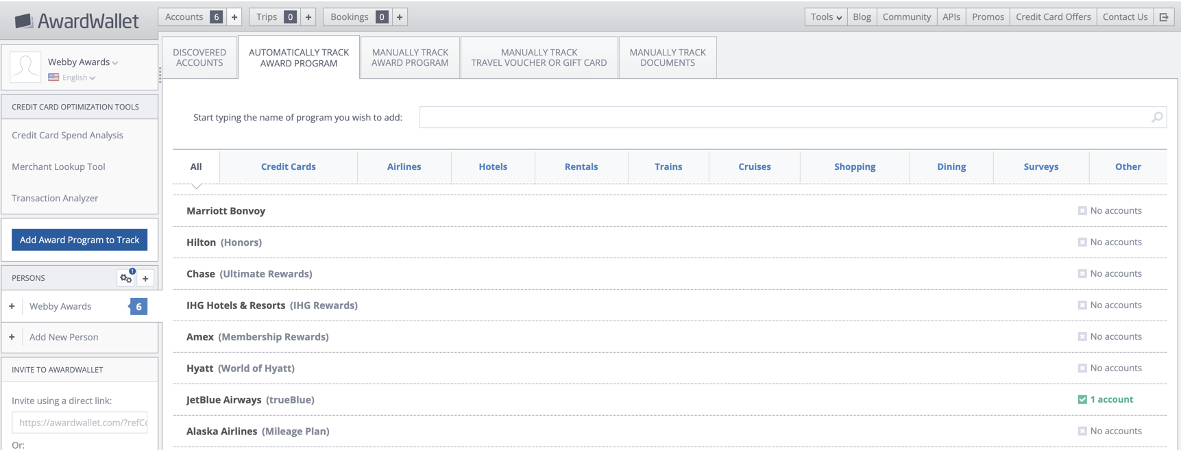 How to Track Your Rewards Using AwardWallet - AwardWallet Blog