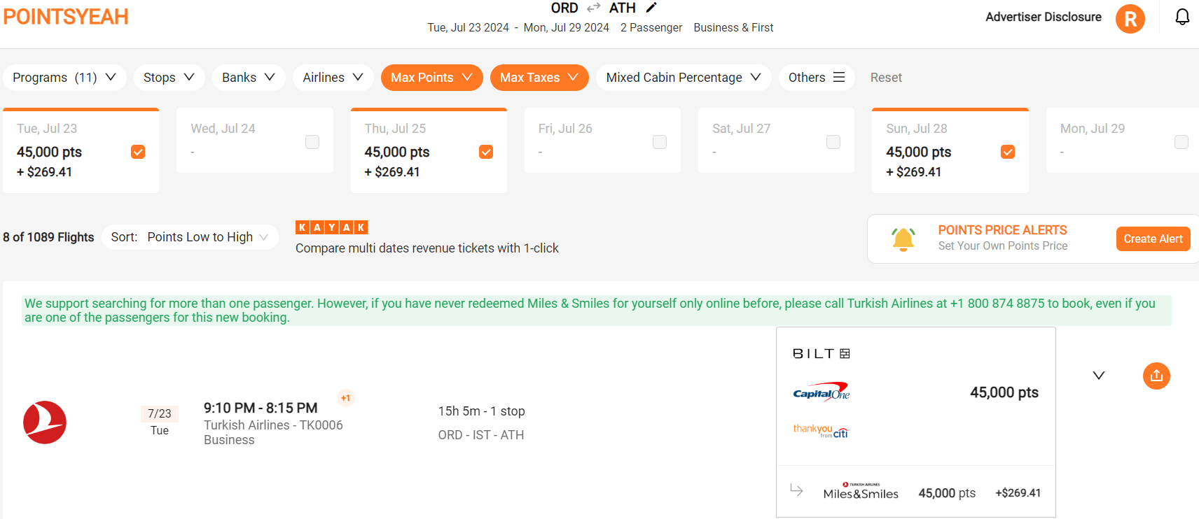 PointsYeah Improvements, New Premium Plan Add